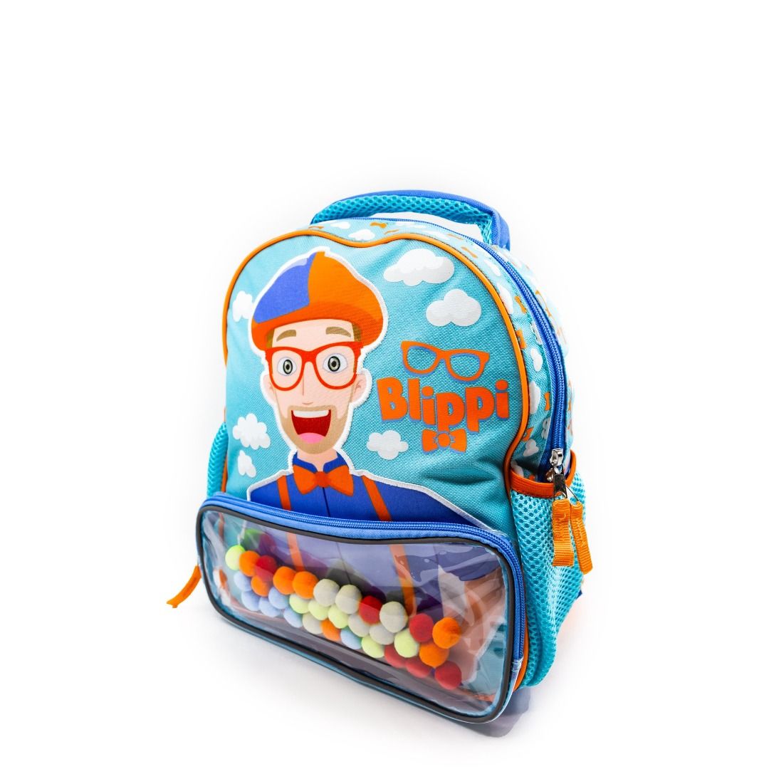 Blippi Backpack with sound Official Merchandise, Hobbies & Toys ...