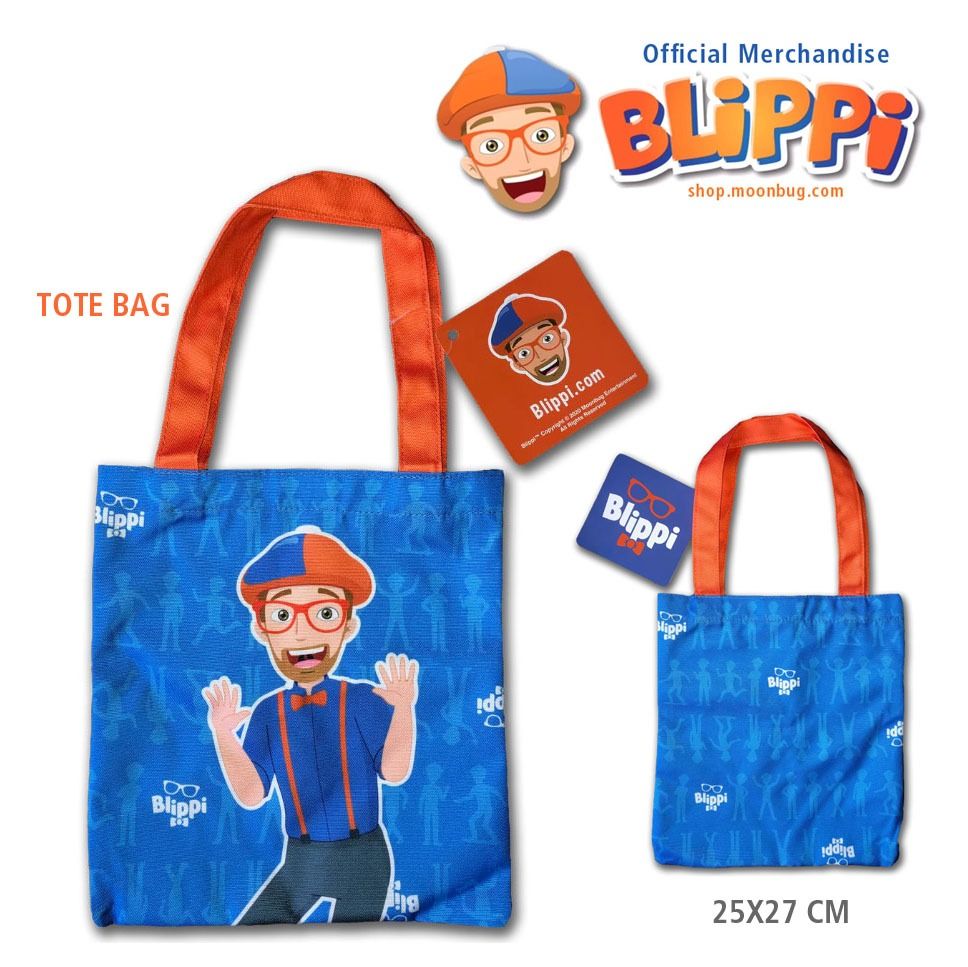 Blippi Backpack with sound Official Merchandise, Hobbies & Toys ...