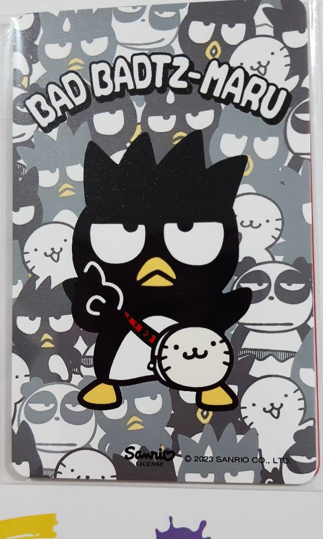 BRAND NEW! Bad Badtz Maru ezlink card, Video Gaming, Gaming Accessories ...