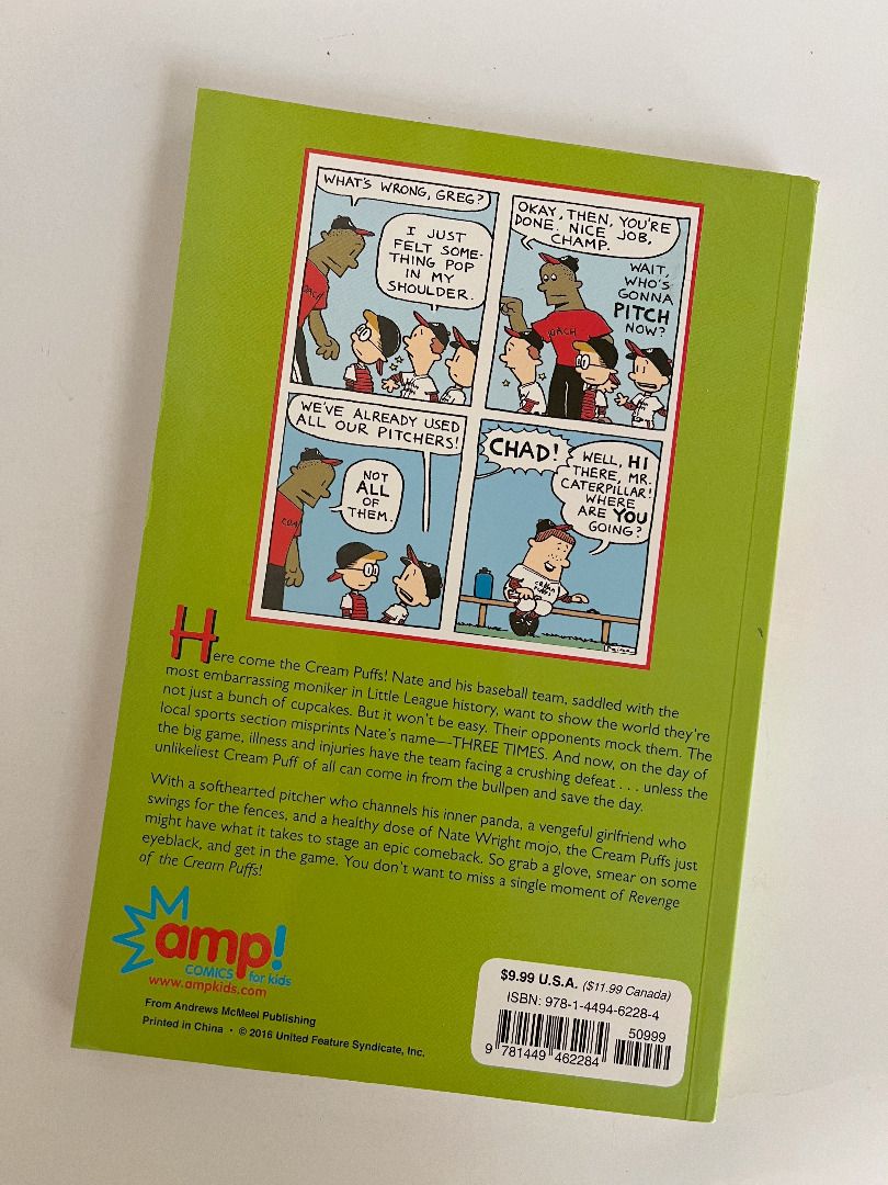 Brand New Big Nate Comic Book Revenge Of The Cream Puffs On Carousell