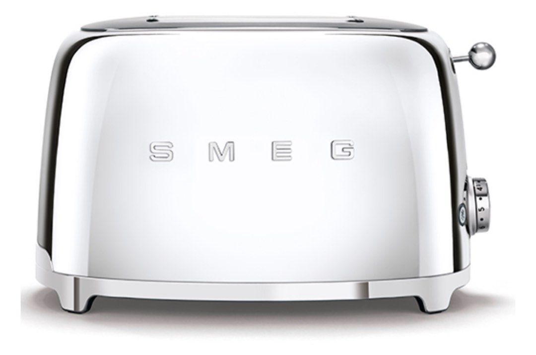 Brand new Smeg toaster in glossy steel, TV & Home Appliances, Kitchen ...