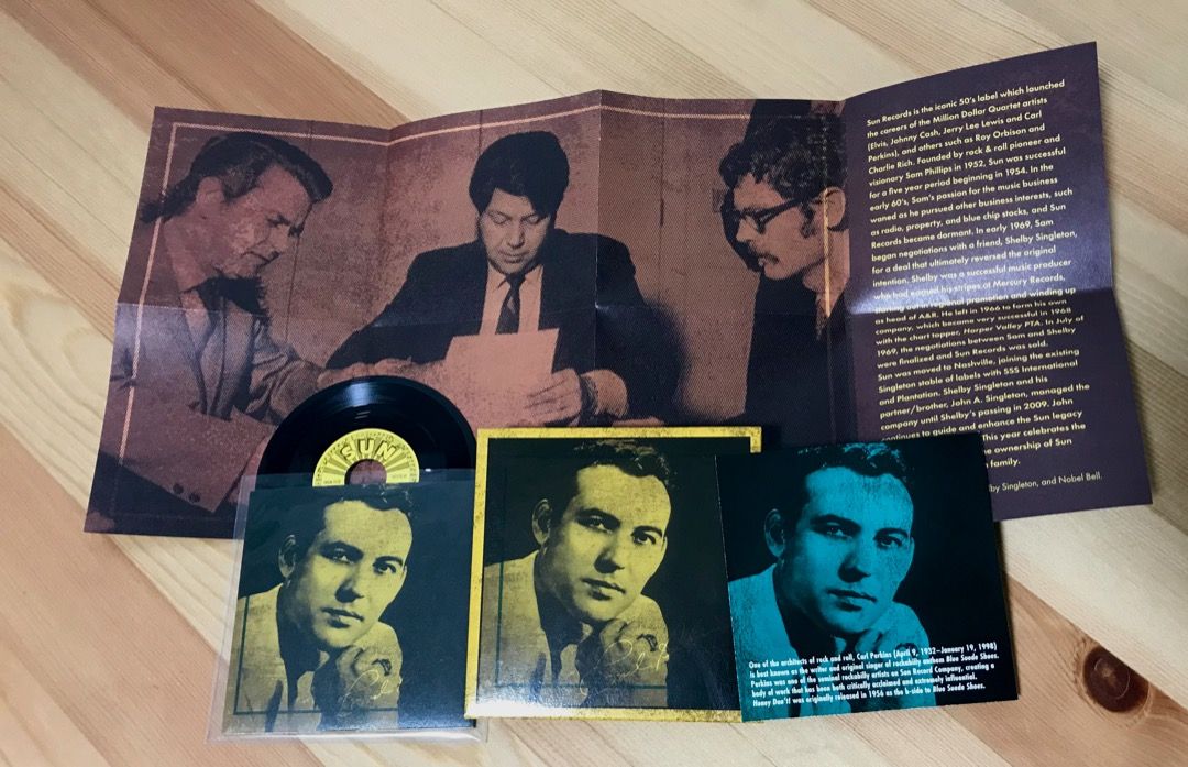 Brand New/Mint Sun Records 3 Inch Vinyl - Set of 4 Records Rare! Johnny ...