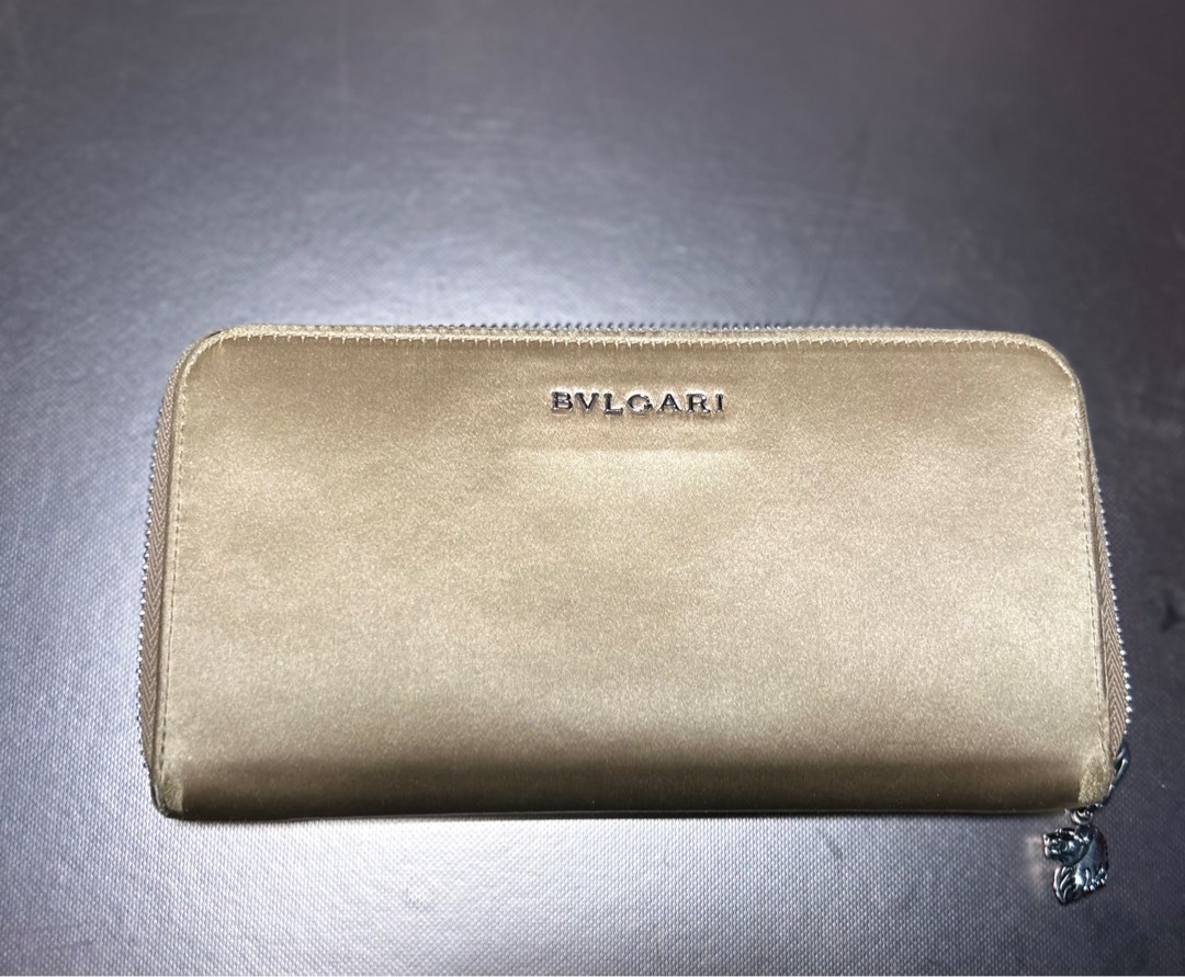 BVLGARI long wallet in gold, Women's Fashion, Bags & Wallets, Wallets ...