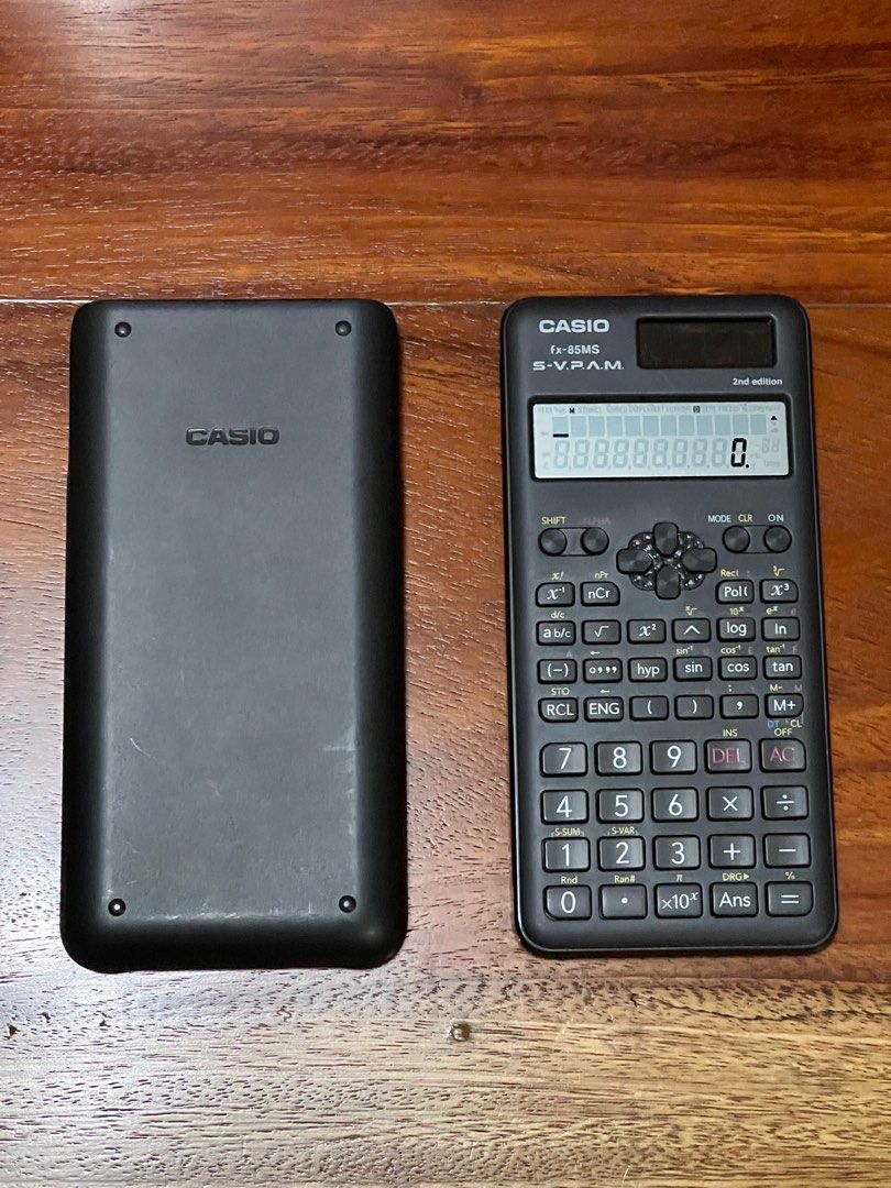CALCULATOR CASIO FX-85MS 2nd, Computers & Tech, Office & Business ...