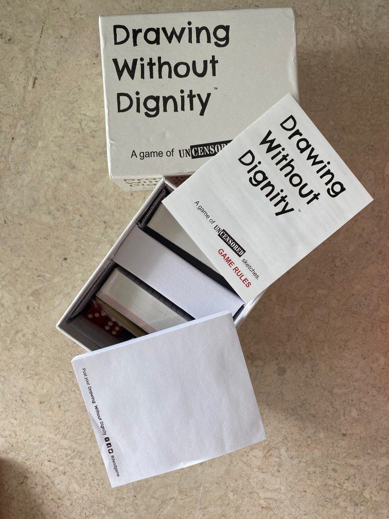 Card Game: Drawing Without Dignity, Hobbies & Toys, Toys & Games on ...