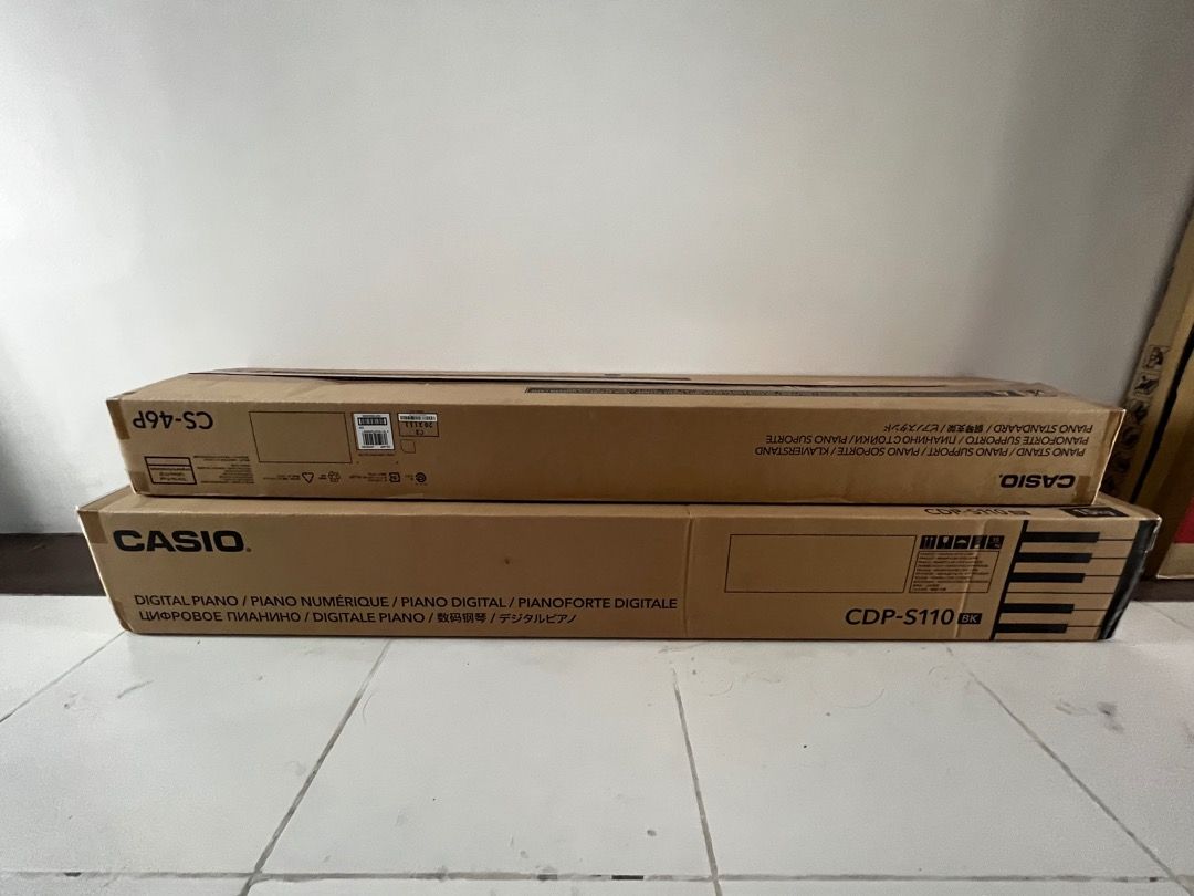 Casio CDP-S110 Black CDPS110 CDP S110 88 Keyboard w/ Stand, Hobbies ...
