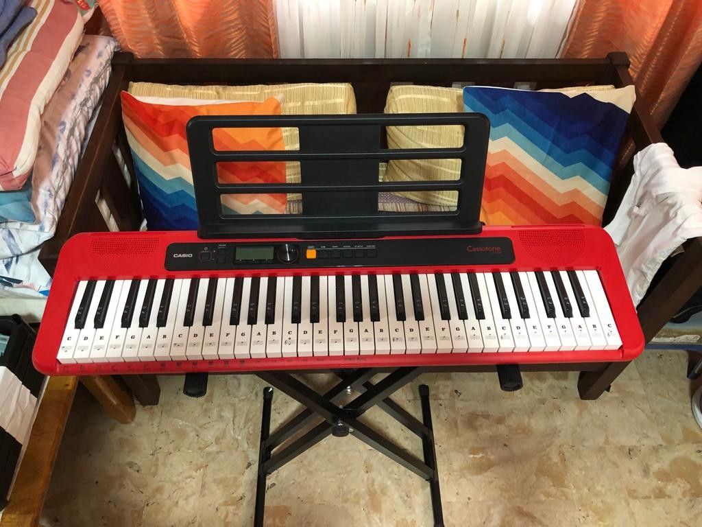 Casio CT-S200RD 61-Keys Casiotone Keyboard with FREE STAND on Carousell