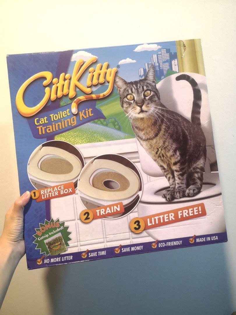 Cat potty train kit, Pet Supplies, Homes & Other Pet Accessories on ...