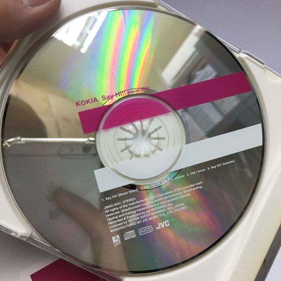 CD pop japanese : Kokia - Say Hi, 2001 JVC HK Pressing, 興趣及遊戲, 音樂樂器 & 配件, 音樂與媒體 - CD 及 DVD ...