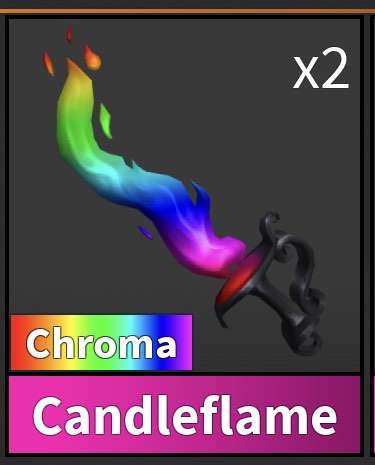 CHEAPEST CHROMA CANDLEFLAME MM2 !!!!, Video Gaming, Gaming Accessories ...