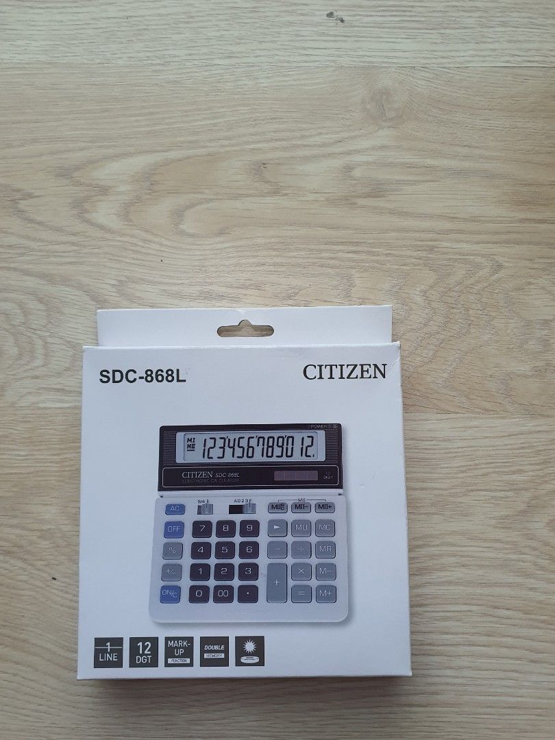 Citizen desktop calculator, Computers & Tech, Office & Business ...