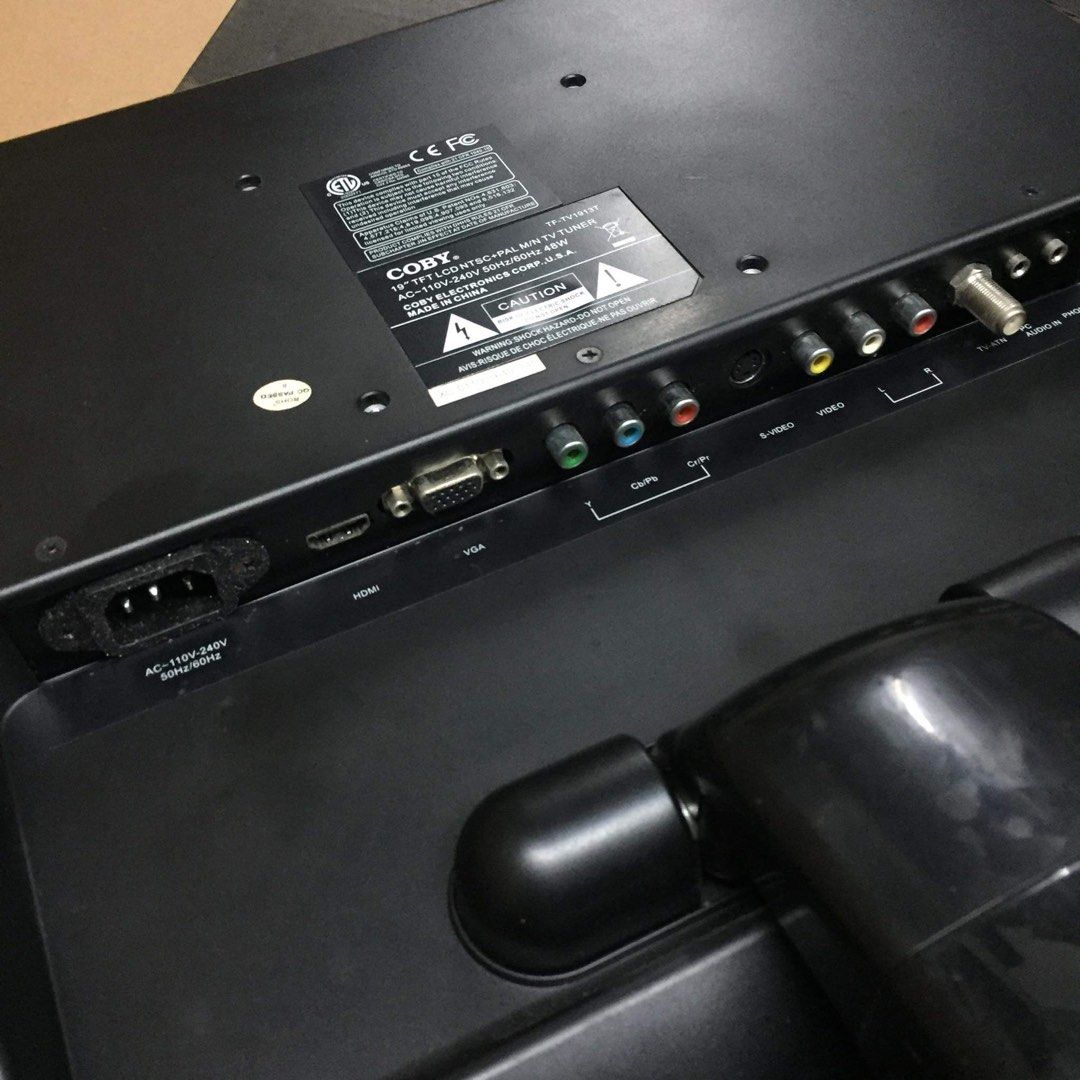 Coby 19" Led Tv Monitor, TV & Home Appliances, TV & Entertainment, TV on Carousell