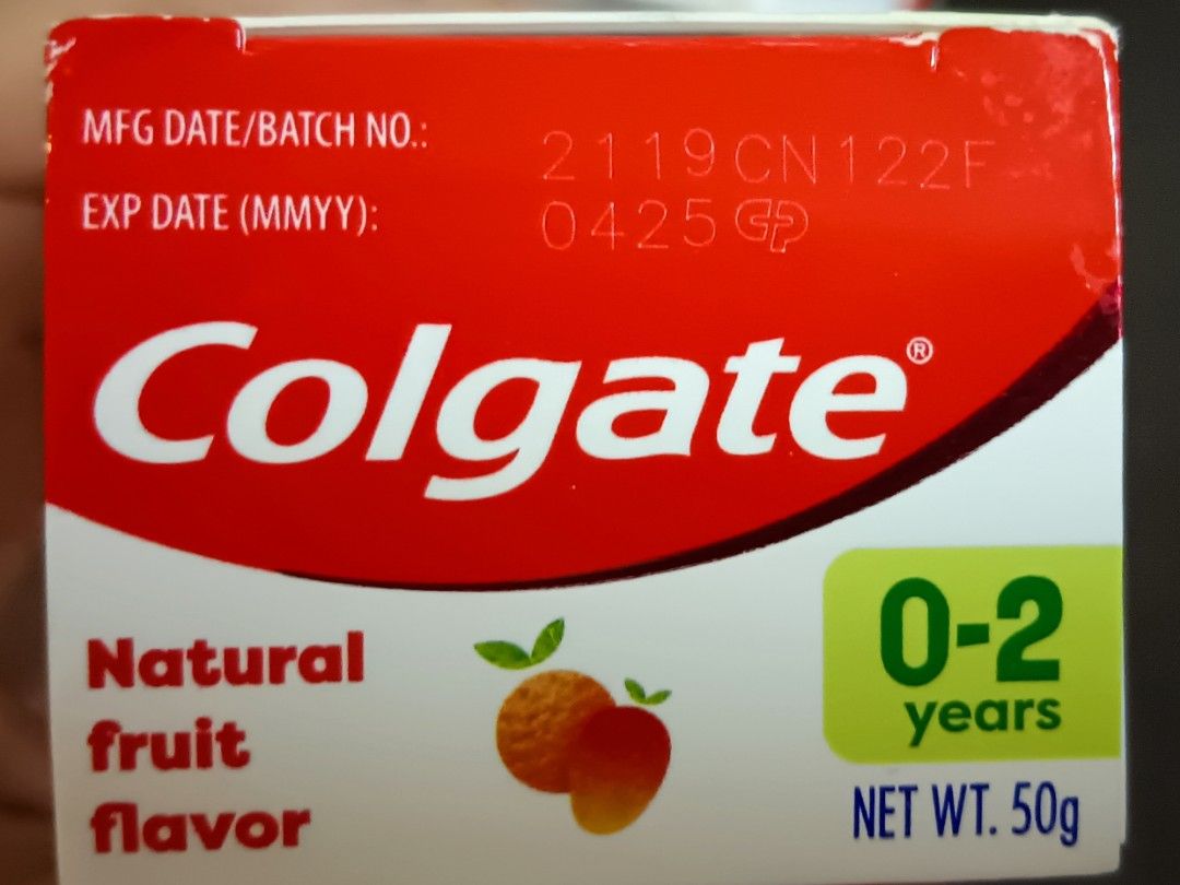 Colgate Toothpaste 0-2 Years, Beauty & Personal Care, Oral Care on Carousell