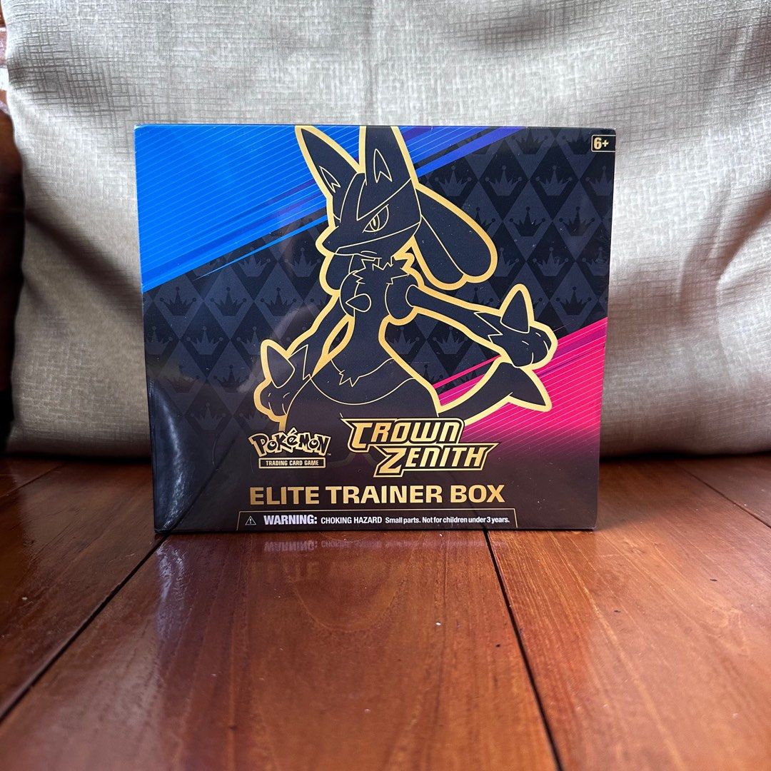 Crown Zenith ETB - Crown Zenith Elite Trainer Box, Hobbies & Toys, Toys ...