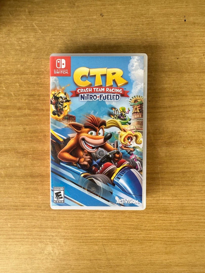 CTR Crash-Team Racing Nitro-Fueled Nintendo Switch game, Video Gaming ...