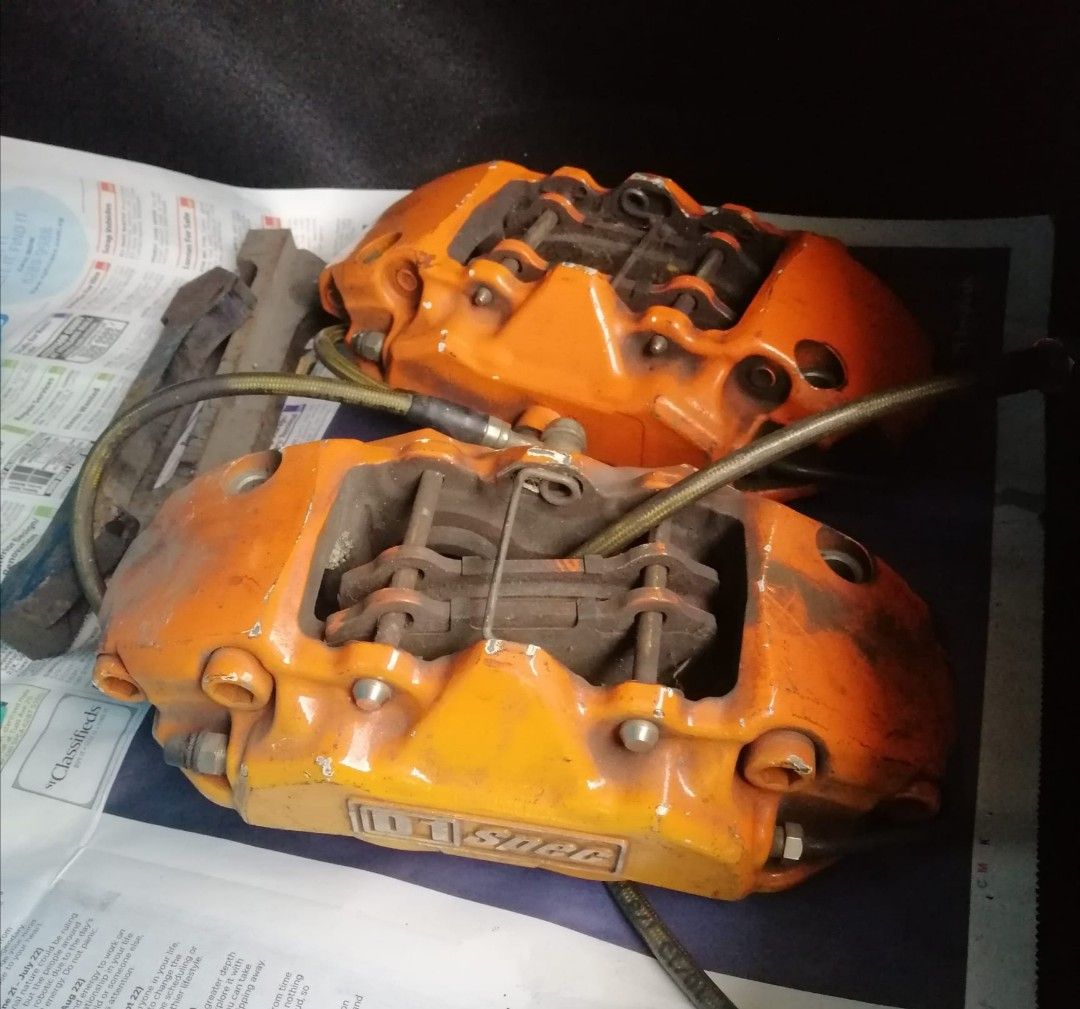 D1 Spec Brake Caliper, Car Accessories, Tyres & Rims on Carousell