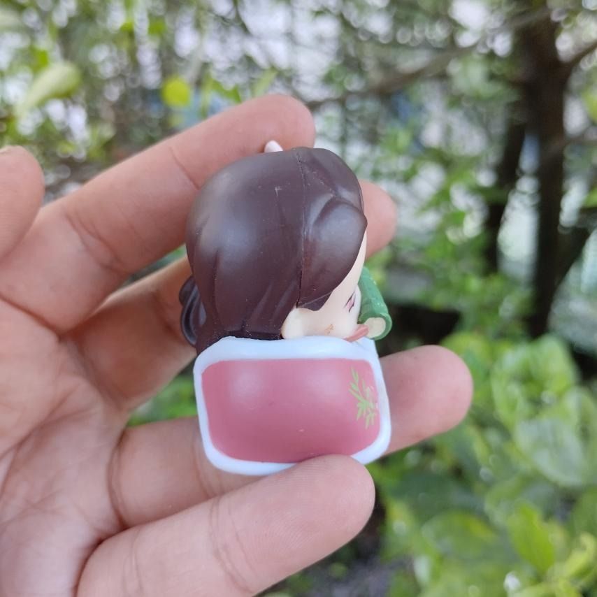 Demon Slayer Sleepy Kamado Nezuko mini Figure, Hobbies & Toys, Toys ...