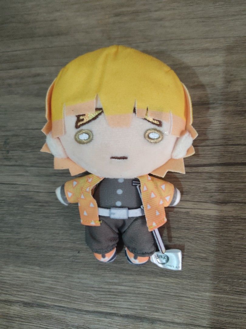 Demon Slayer Zenitsu Agatsuma Nitotan plush / plushie, Hobbies & Toys ...