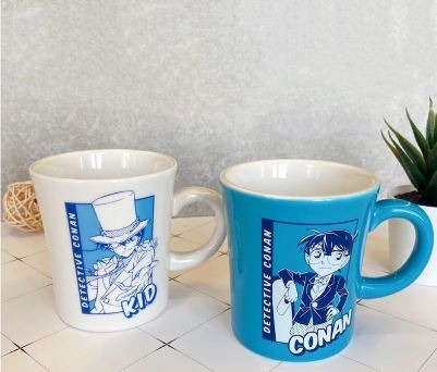 Detective Conan Mug Kaito Kidd Made In Japan Ceramic Cartoon Koman ...