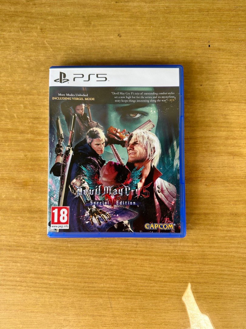 Devil May Cry 5 PS5 game, Video Gaming, Video Games, PlayStation on ...
