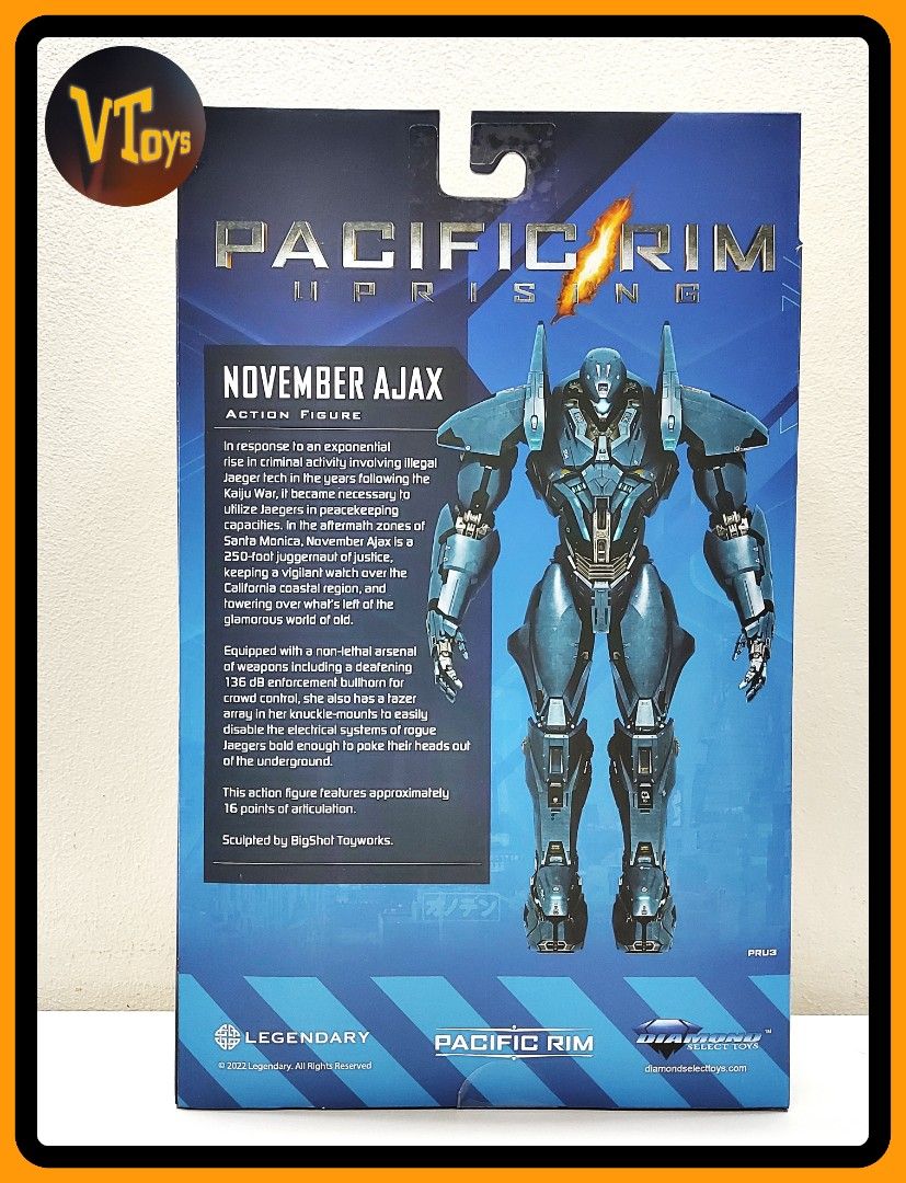 DIAMOND SELECT PACIFIC RIM UPRISING JAEGER NOVEMBER AJAX, Hobbies ...