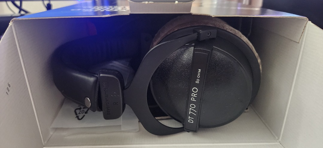 Beyerdynamic DT770 Pro 80ohm, Audio, Headphones & Headsets on Carousell