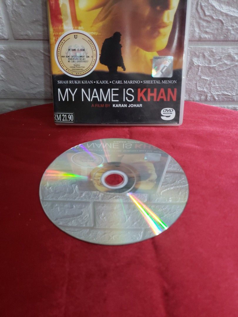 DVD BOLLYWOOD MOVIE - MY NAME IS KHAN, Hobbies & Toys, Music & Media ...
