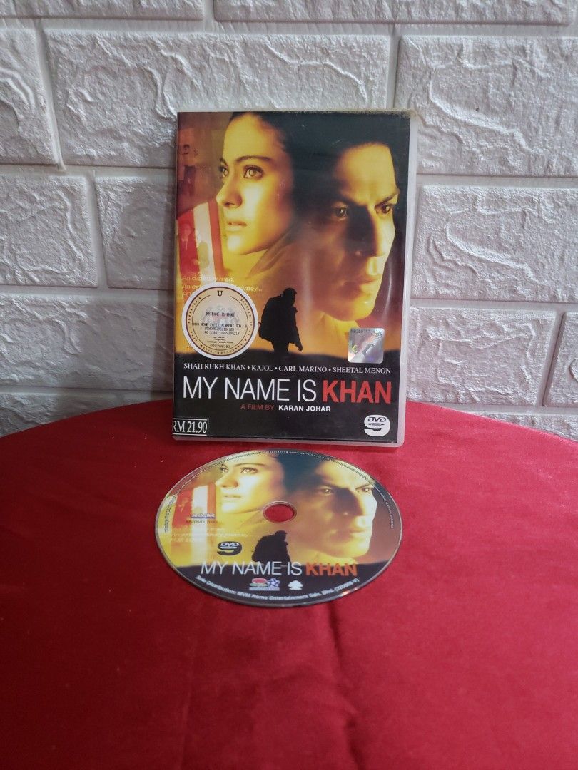 DVD BOLLYWOOD MOVIE - MY NAME IS KHAN, Hobbies & Toys, Music & Media ...