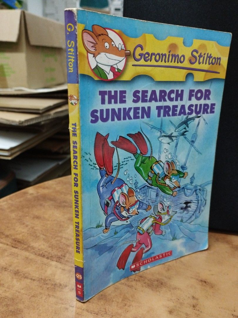 (ENG) Geronimo Stilton : The Search For Sunken Treasure, Hobbies & Toys ...