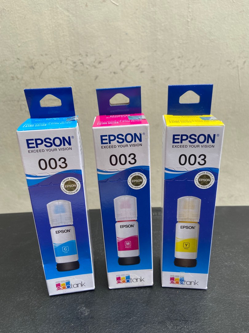Epson 003 Ecotank Ink, Computers & Tech, Printers, Scanners & Copiers ...