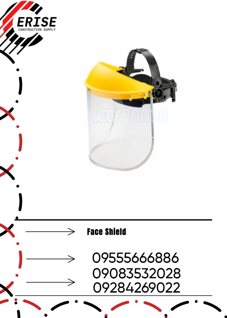 Faceshield, Commercial & Industrial, Construction Tools & Equipment on ...