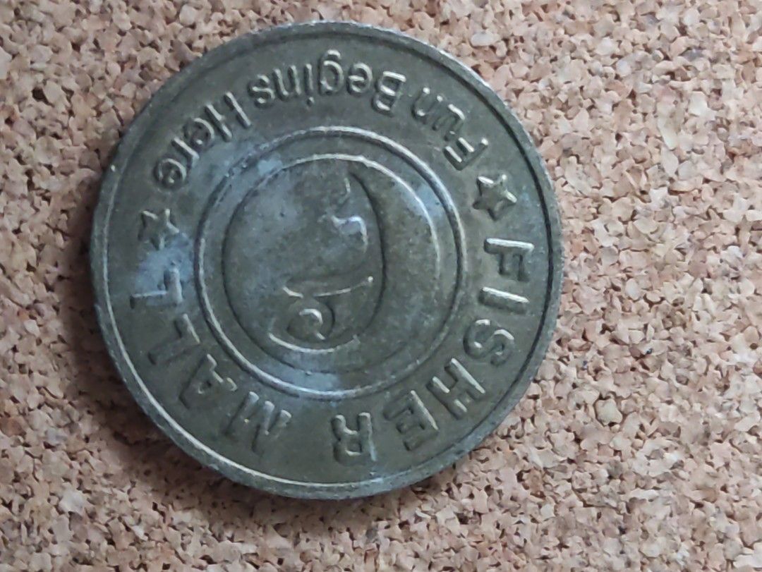 Fisher Mall Playland Token, Hobbies & Toys, Memorabilia & Collectibles ...