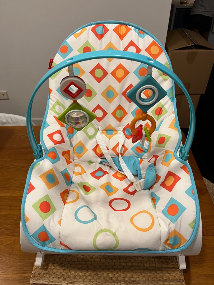 Fisher Price Baby Rocker, Babies & Kids, Infant Playtime on Carousell