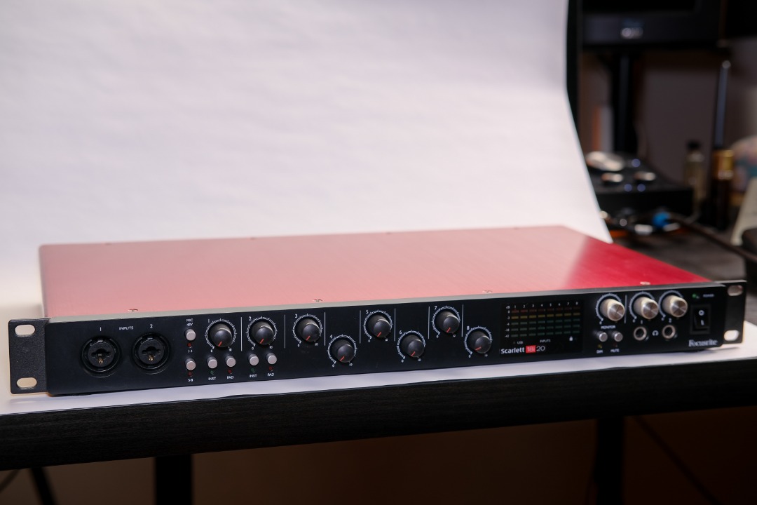 Focusrite 18i20 2nd Gen Audio Interface, Audio, Other Audio Equipment ...