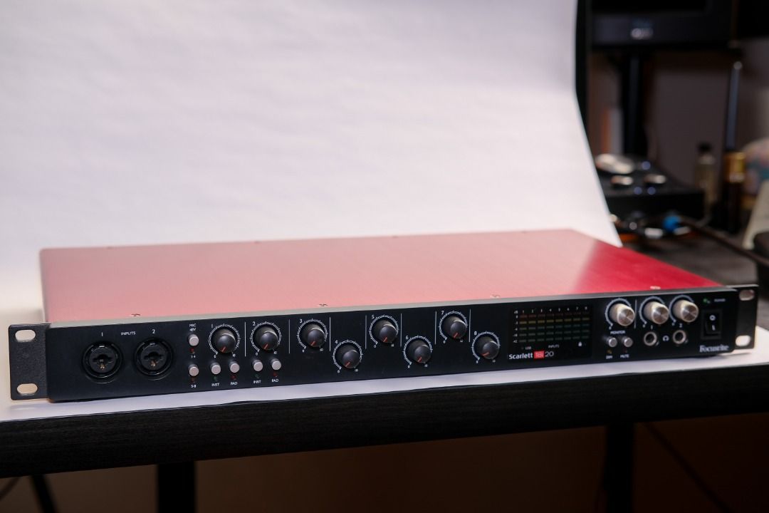 Focusrite 18i20 2nd Gen Audio Interface, Audio, Other Audio Equipment ...