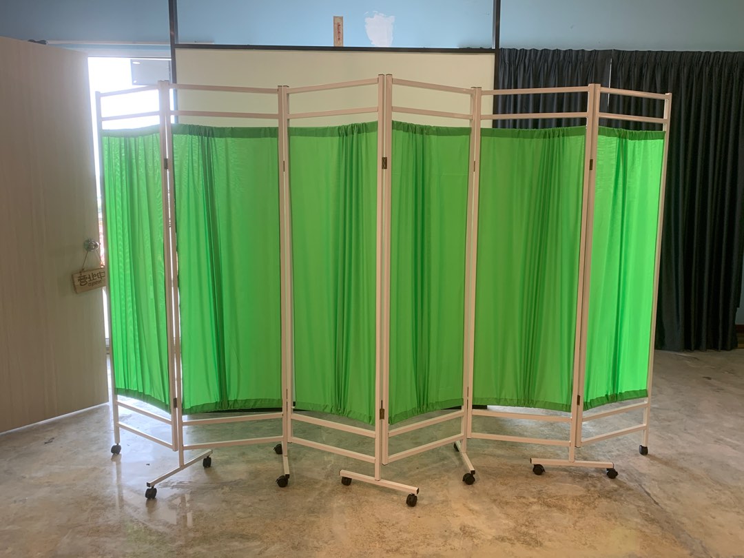 Foldable partition, Furniture & Home Living, Home Improvement ...