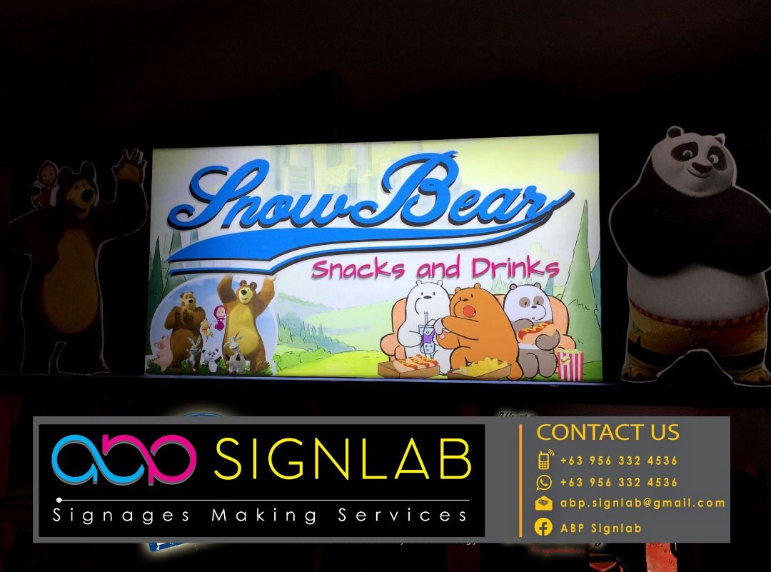 Food cart Signage, Kiosk Signage, Booth signage, Store acrylic signage ...