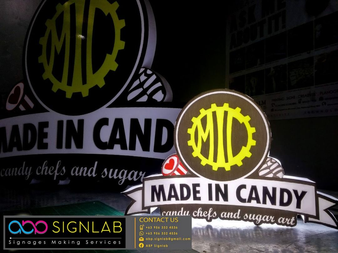 Food cart Signage, Kiosk Signage, Booth signage, Store acrylic signage ...