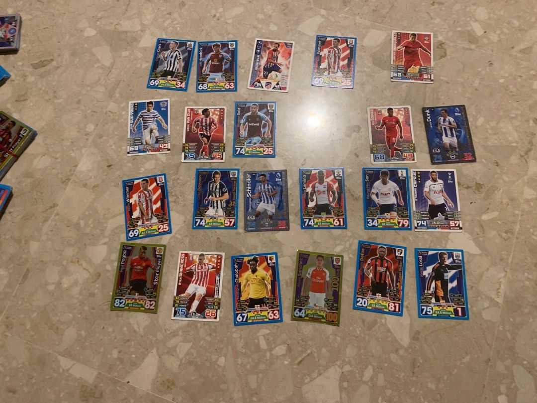 Football cards match attax , Hobbies & Toys, Memorabilia & Collectibles ...