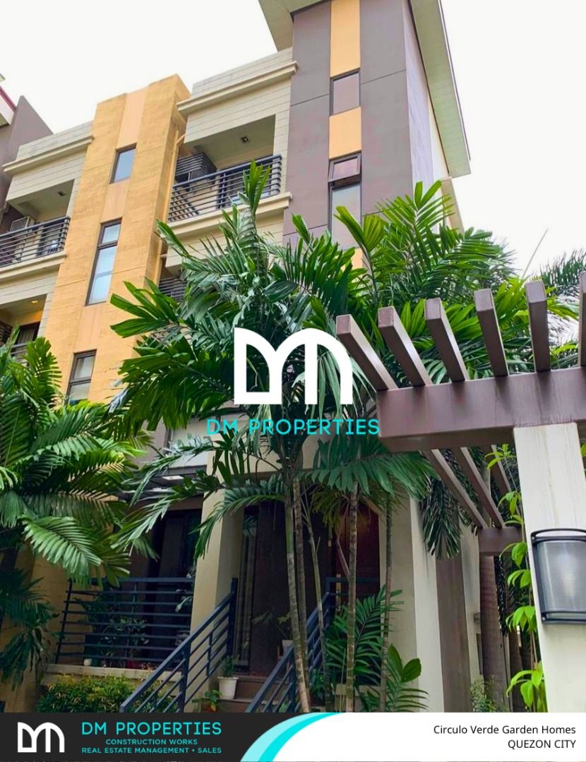 For Sale: 4-Storey Town House in Circulo Verde Garden Homes, Quezon ...