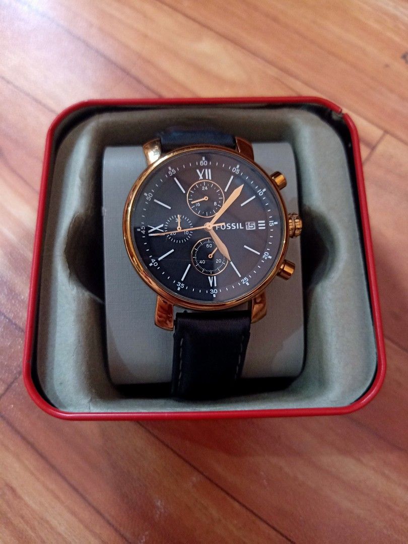 Fossil BQ1008, Fesyen Wanita, Jam Tangan di Carousell