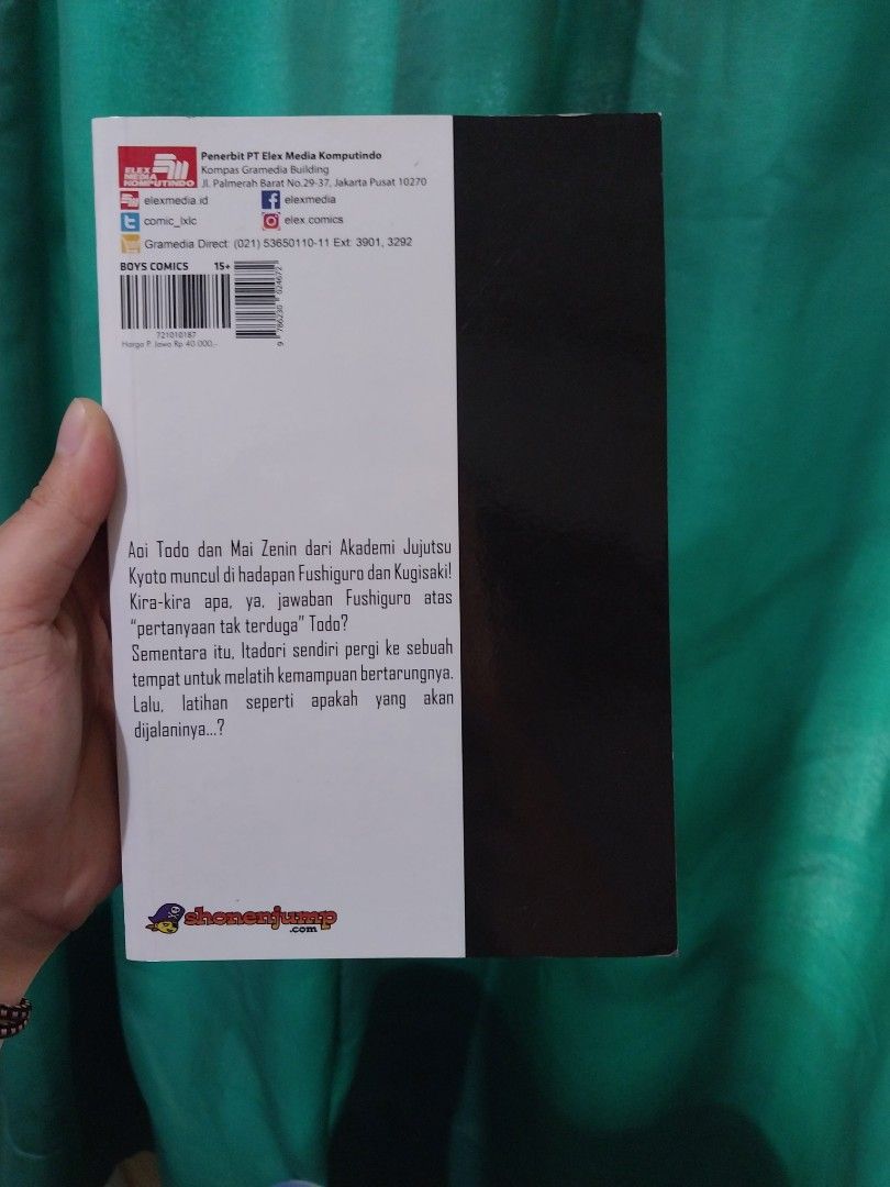 FREE ONGKIR Jujutsu Kaisen Vol.3, Buku & Alat Tulis, Buku di Carousell