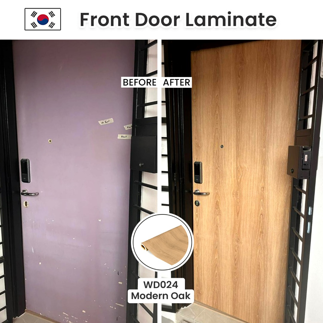 Front Door Laminate / INFEEL Korea Door Laminate / Furniture Wrapping ...