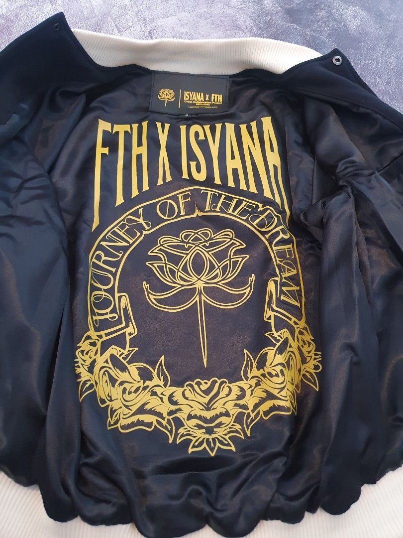 FTH X ISYANA SARASVATI JOURNEY OF THE DREAM VARSITY JACKET ORIGINAL ...