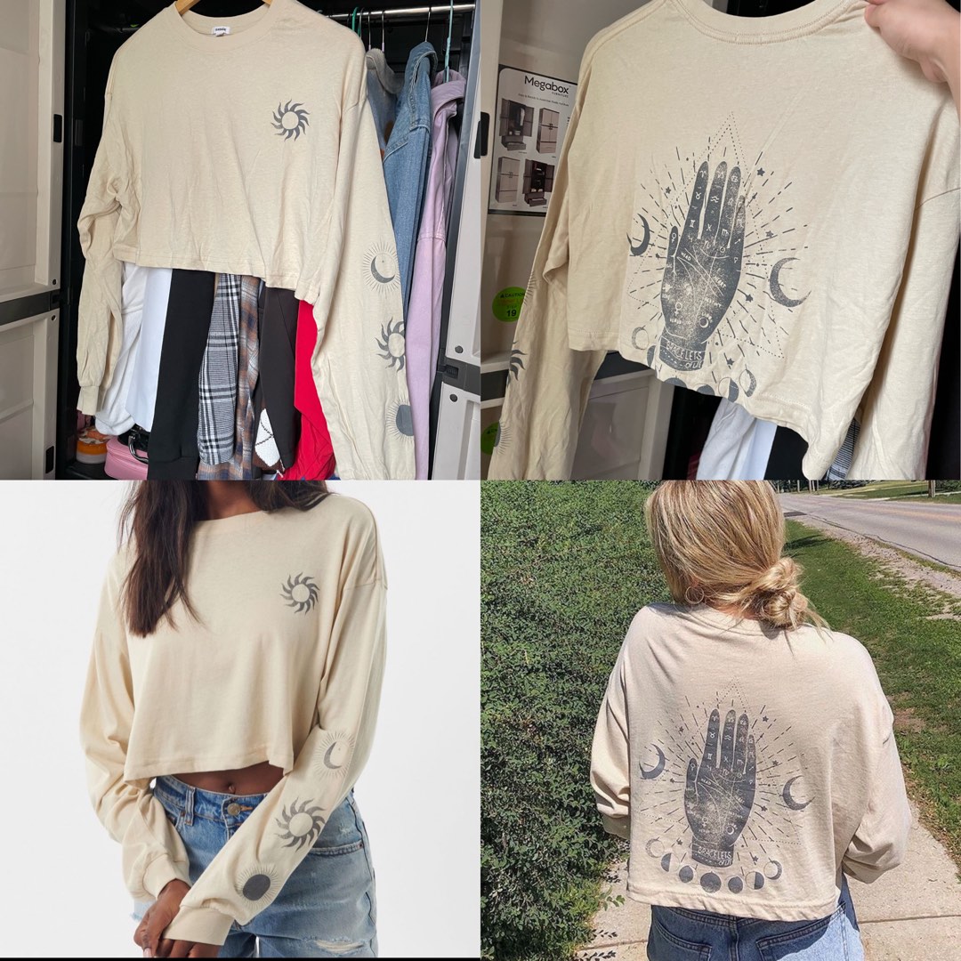 Garage Aesthetic Pullover (brand new), Women's Fashion, Tops ...