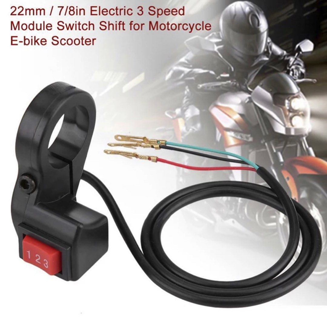*Gear Electric 3 Module Handlebar Switch Shift for Motorcycle Scooter ...