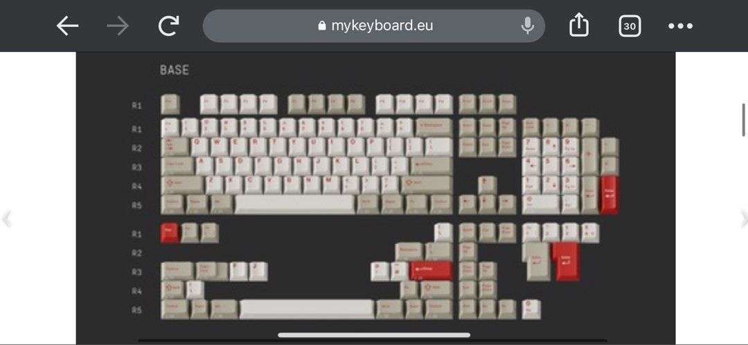 GMK Red Alert Base Set, Computers & Tech, Parts & Accessories, Computer ...