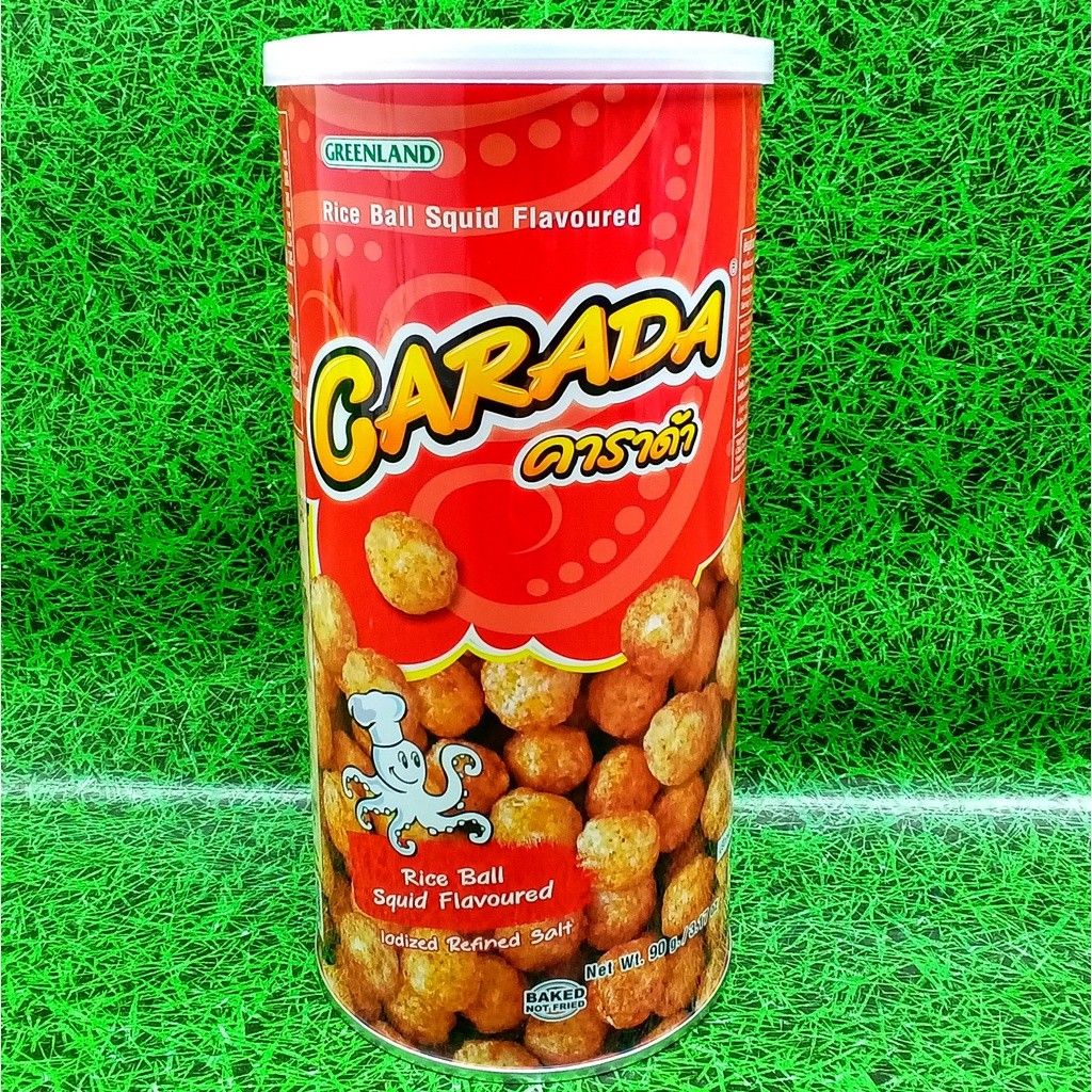 GREENLAND CARADA RICE BALL SQUID FLAVOURED Thailand flavoured peanut ...