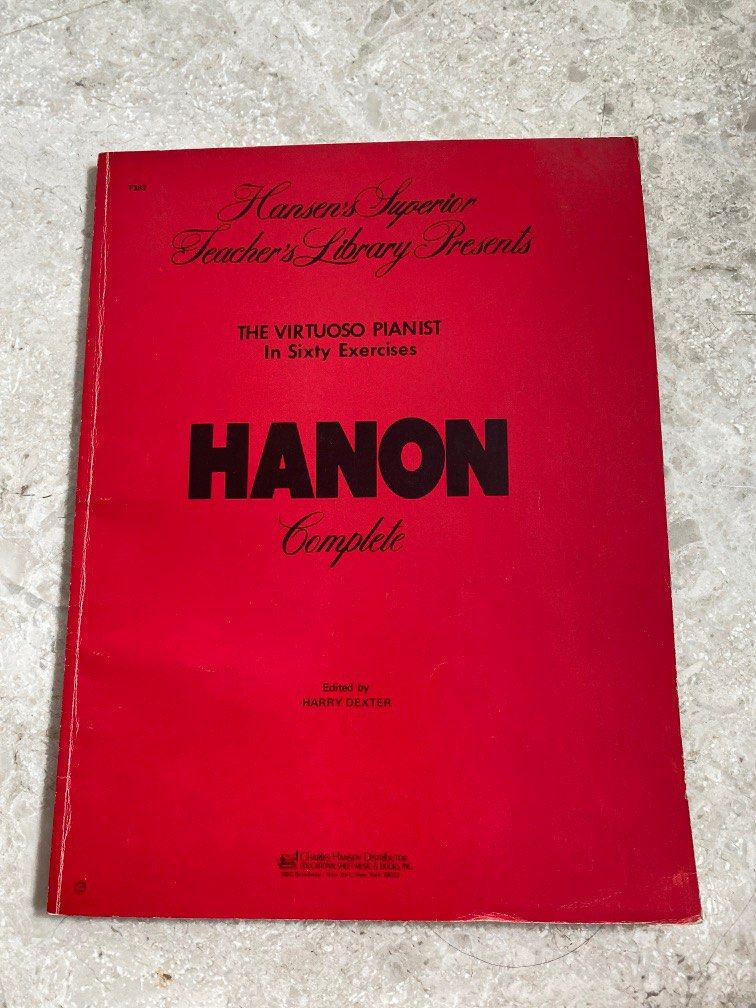 Hanon the virtuoso pianist, Hobbies & Toys, Books & Magazines ...