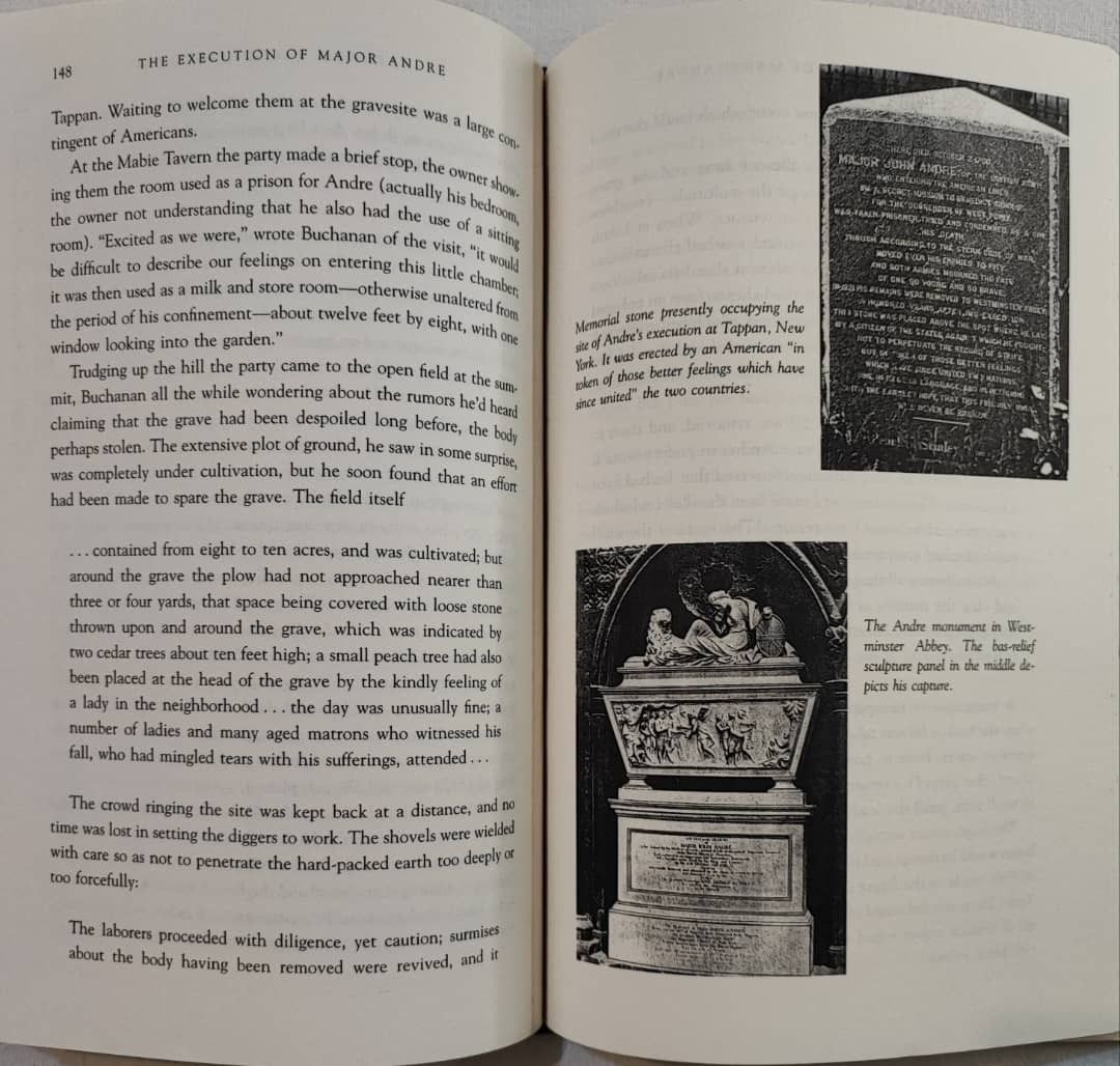 Hardcover. THE EXECUTION OF MAJOR ANDRE, British spy in the America War ...